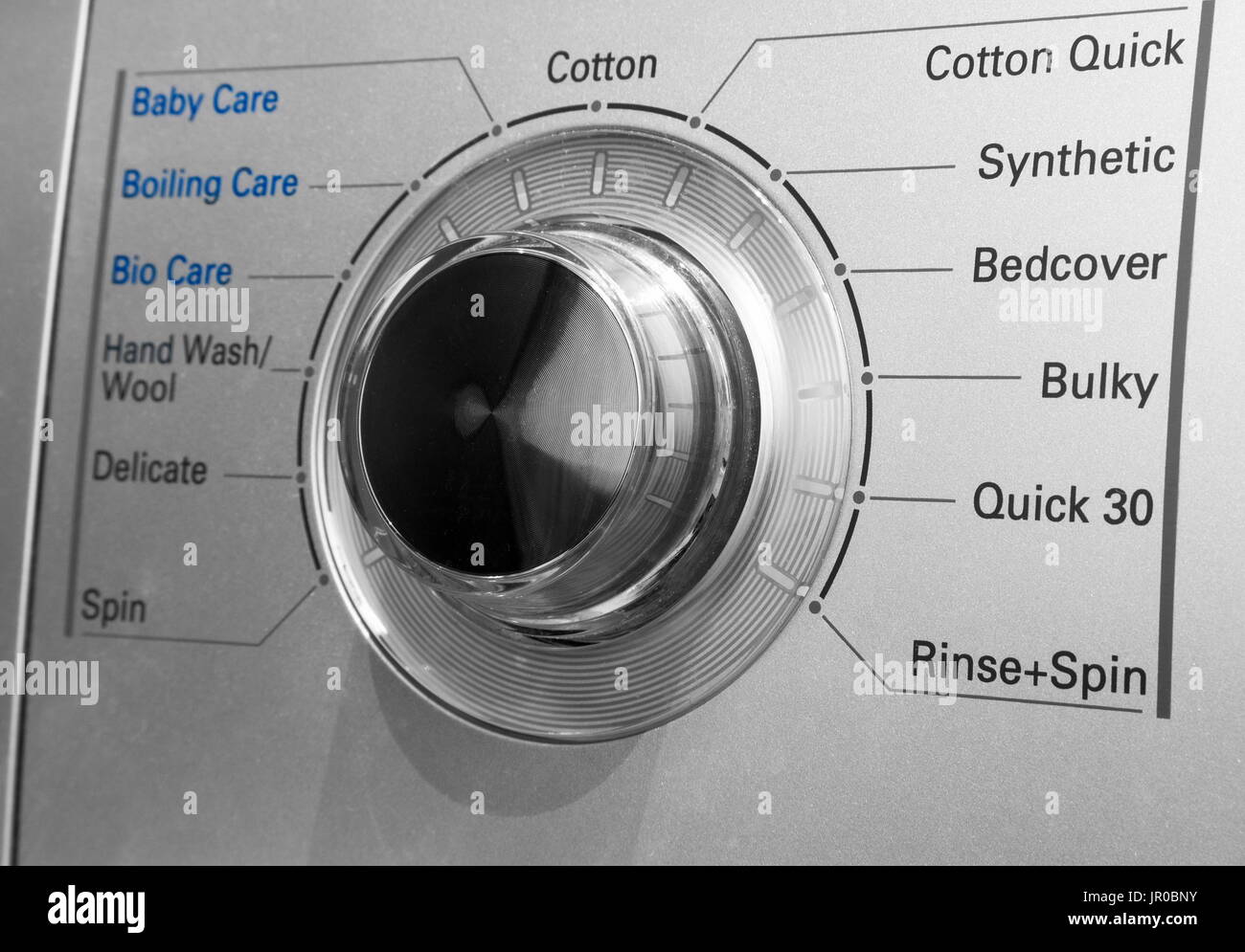 Details of the washing machine Stock Photo - Alamy