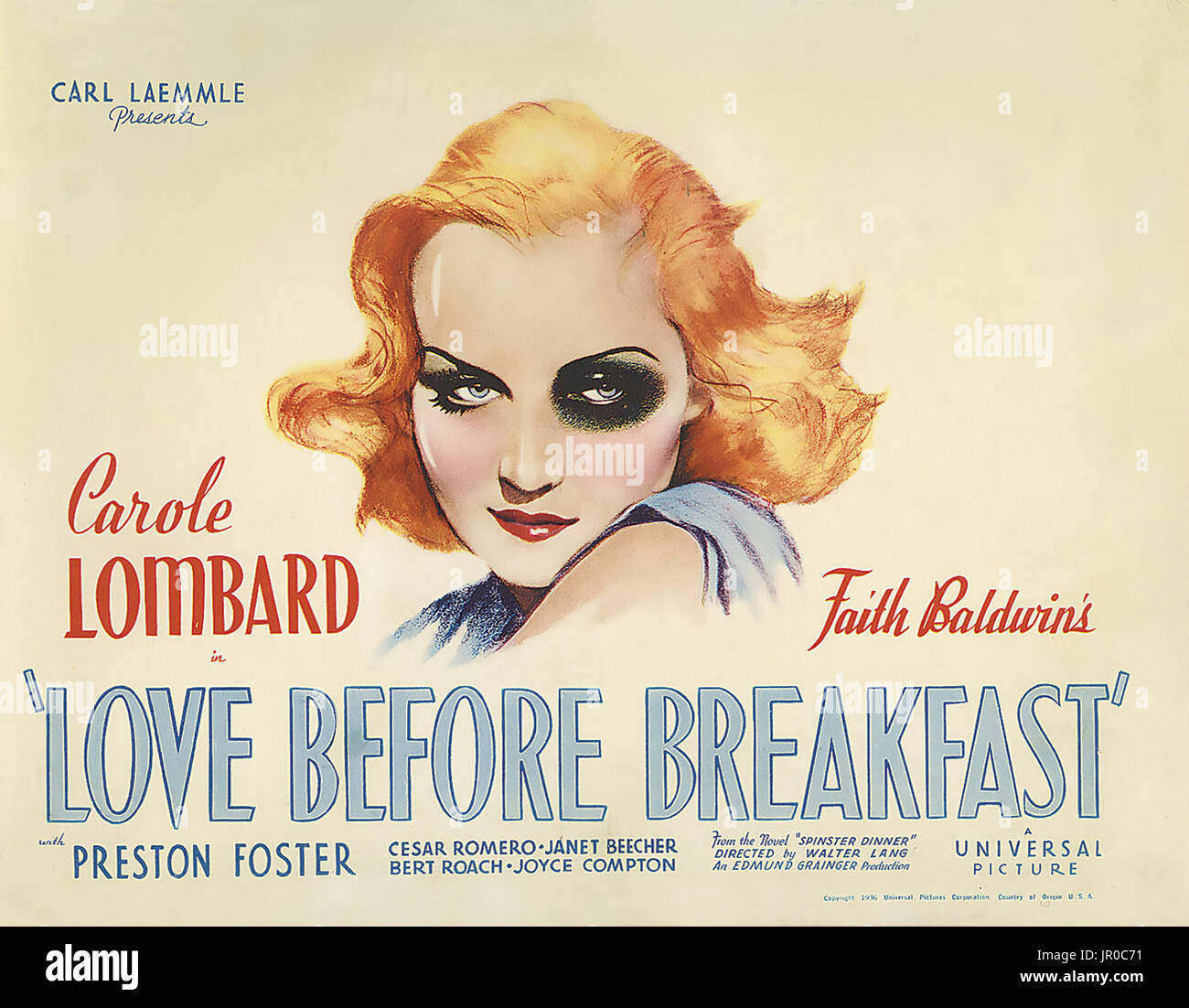 1936 comedy poster hi-res stock photography and images - Alamy