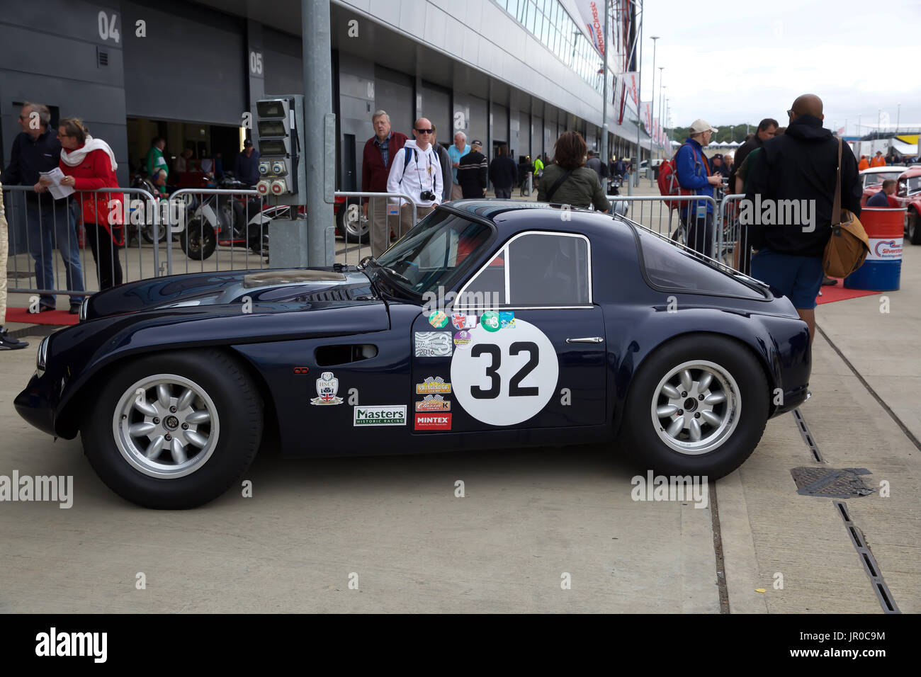 Silverstone Classic Car show 2017 Stock Photo - Alamy