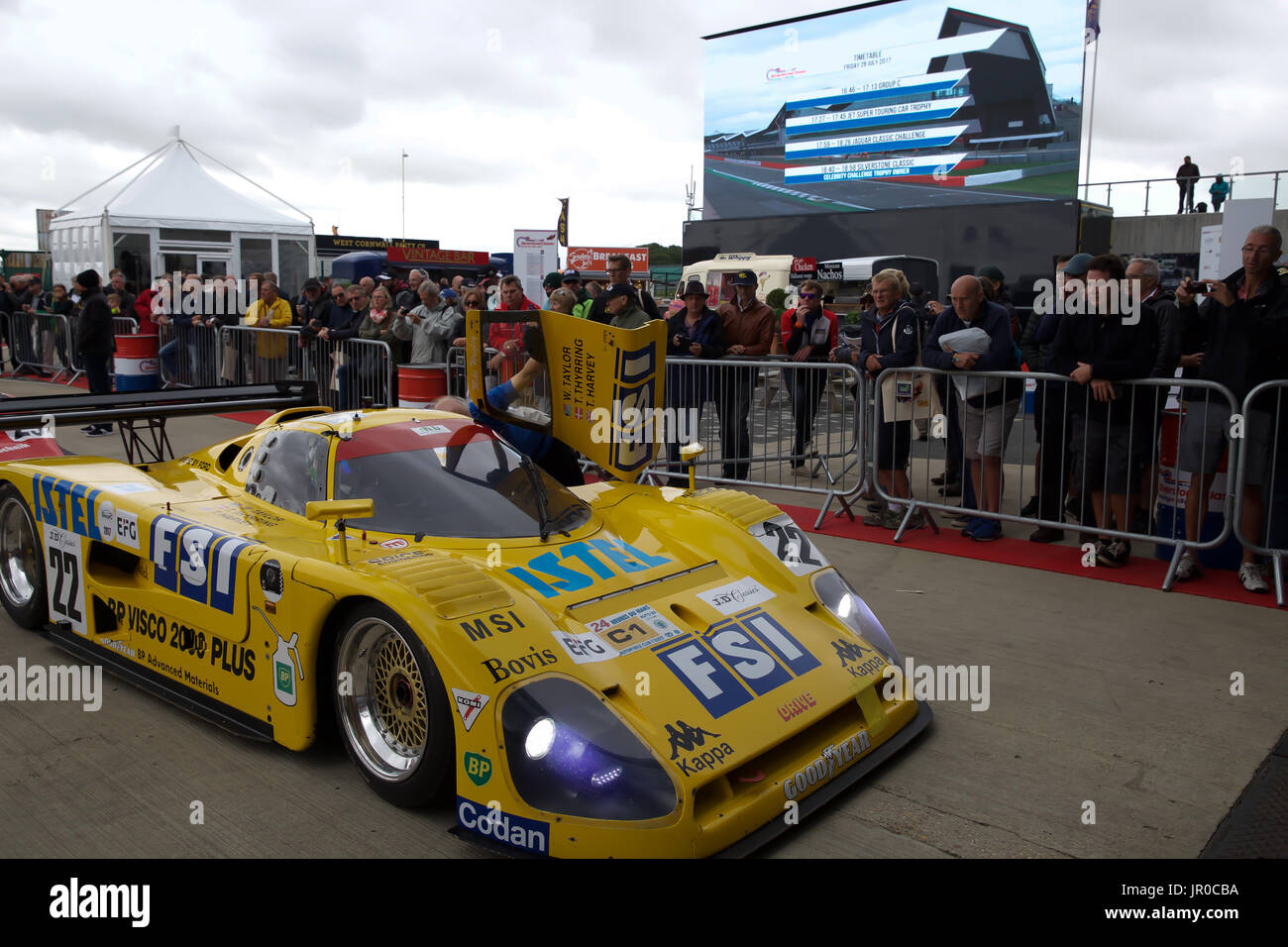 Silverstone Classic Car show 2017 Stock Photo - Alamy