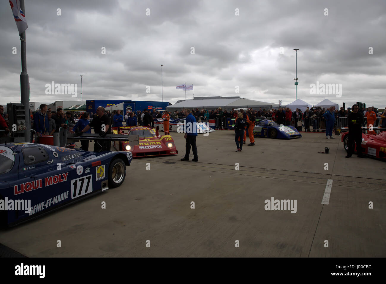 Silverstone Classic Car show 2017 Stock Photo - Alamy