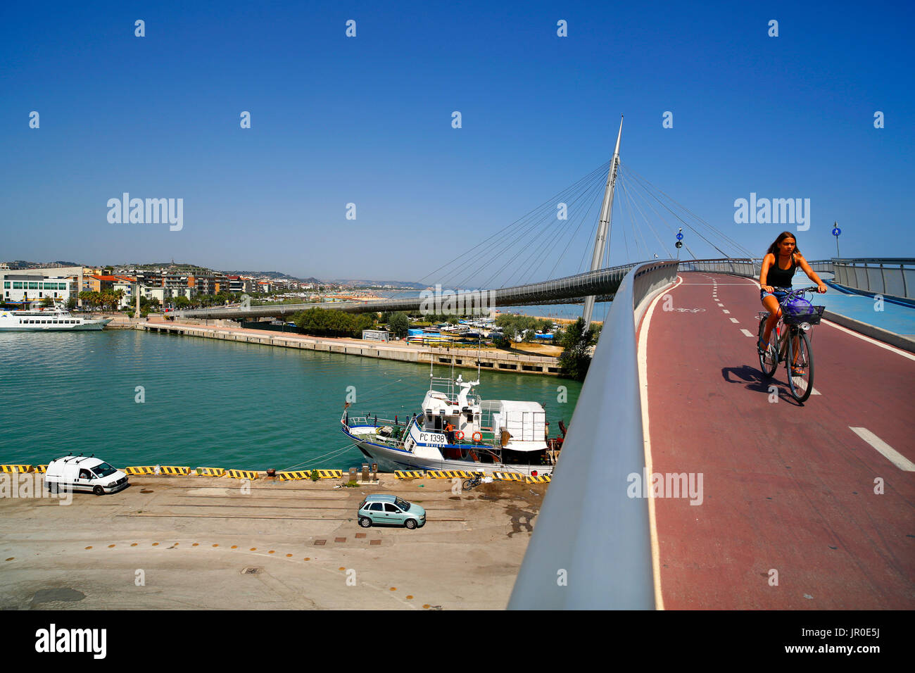 Ponte del Mare, Pescara, Italy Stock Photo - Alamy