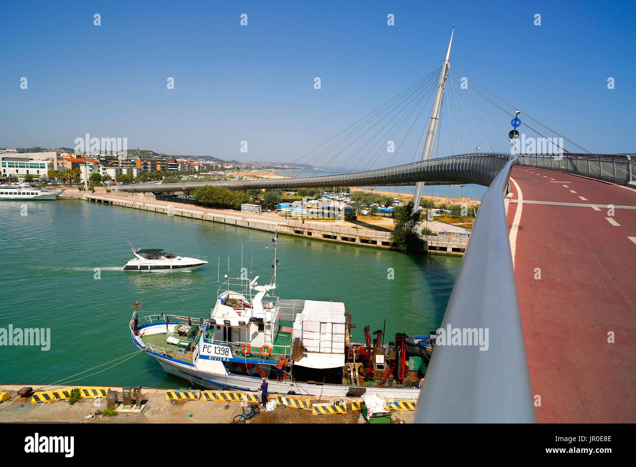 Ponte del Mare, Pescara, Italy Stock Photo - Alamy