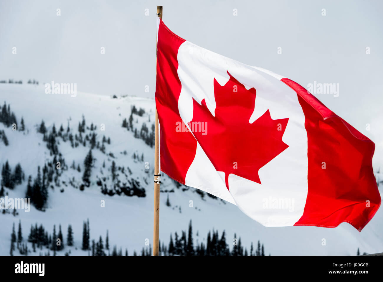 British columbia flag hi-res stock photography and images - Alamy