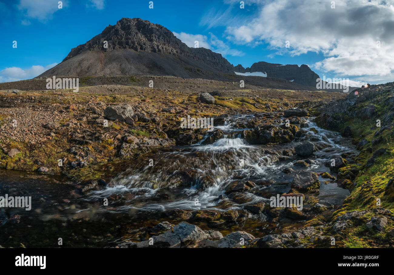The Mountains And Streams Of The Strandir Coast; West Fjords, Iceland ...