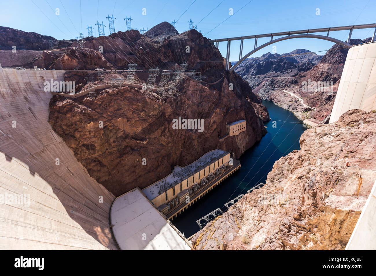 Hoover Dam; Arizona, United States Of America Stock Photo - Alamy