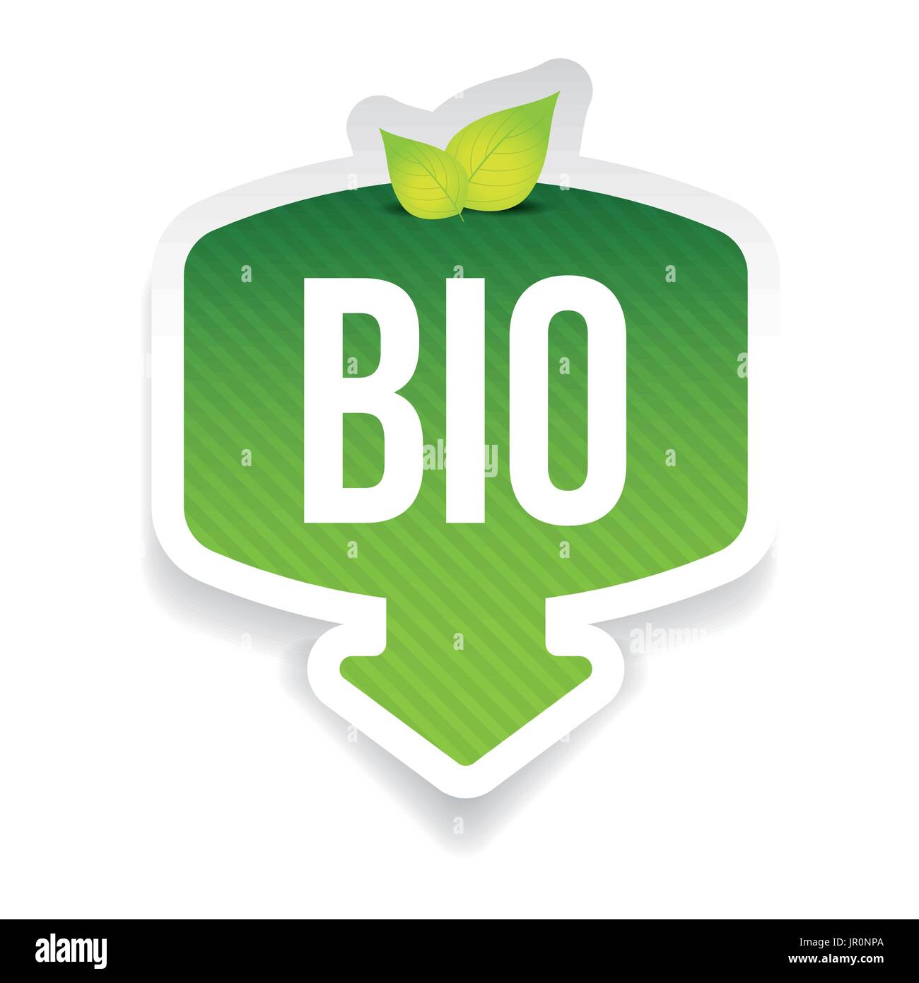 Bio food label Stock Vector Images - Alamy