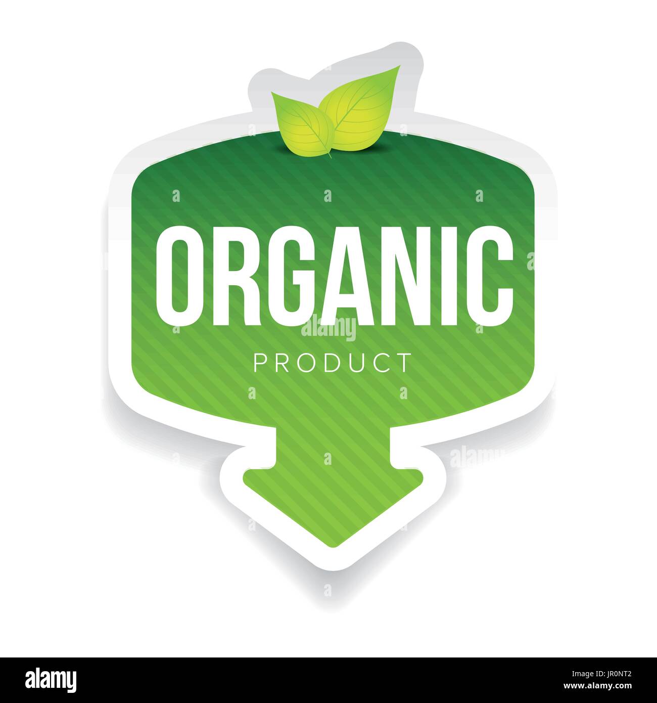 Bio label green badge Stock Vector Images - Alamy