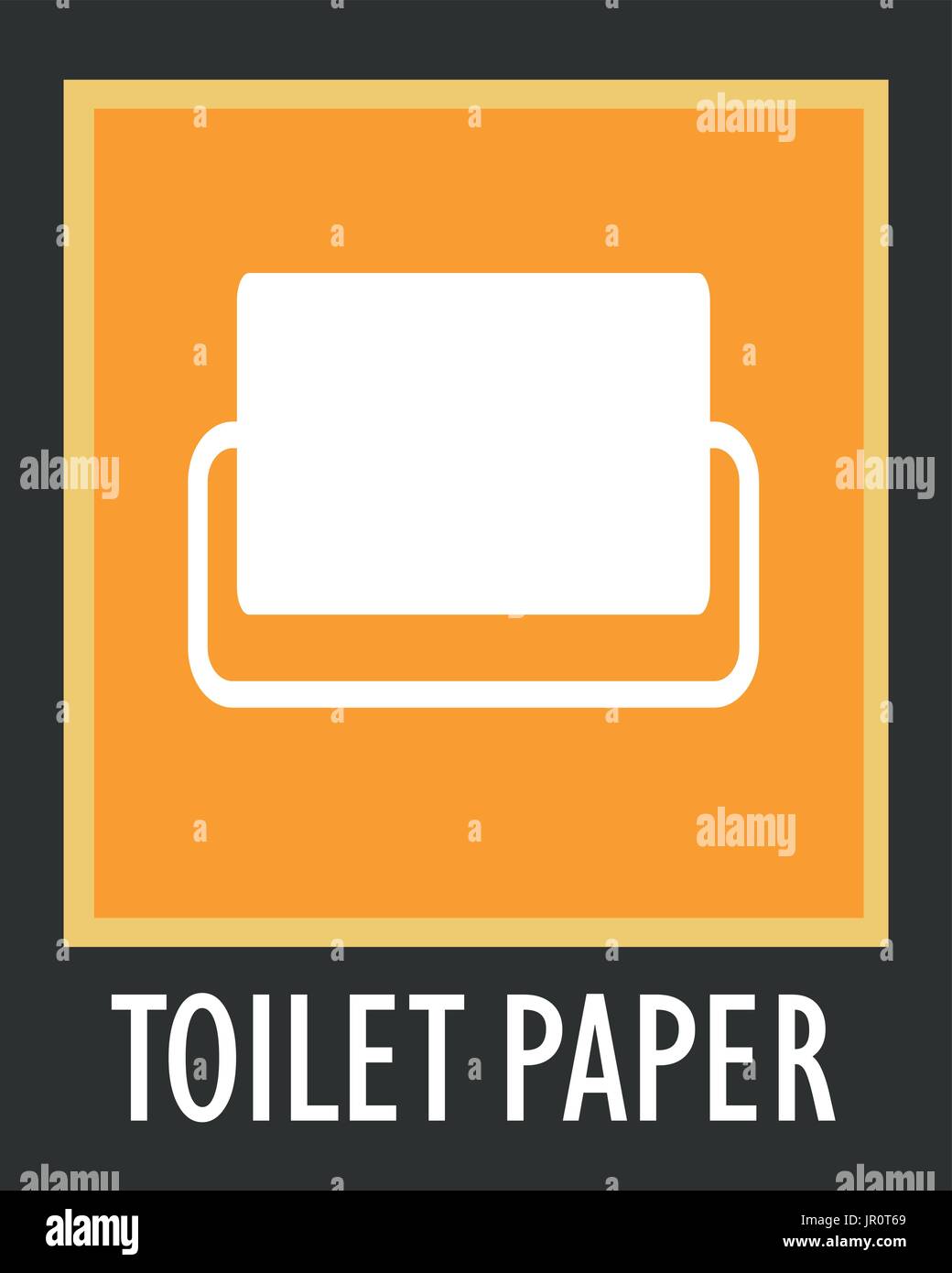 Vector simple icon toilet paper Stock Vector Image & Art - Alamy