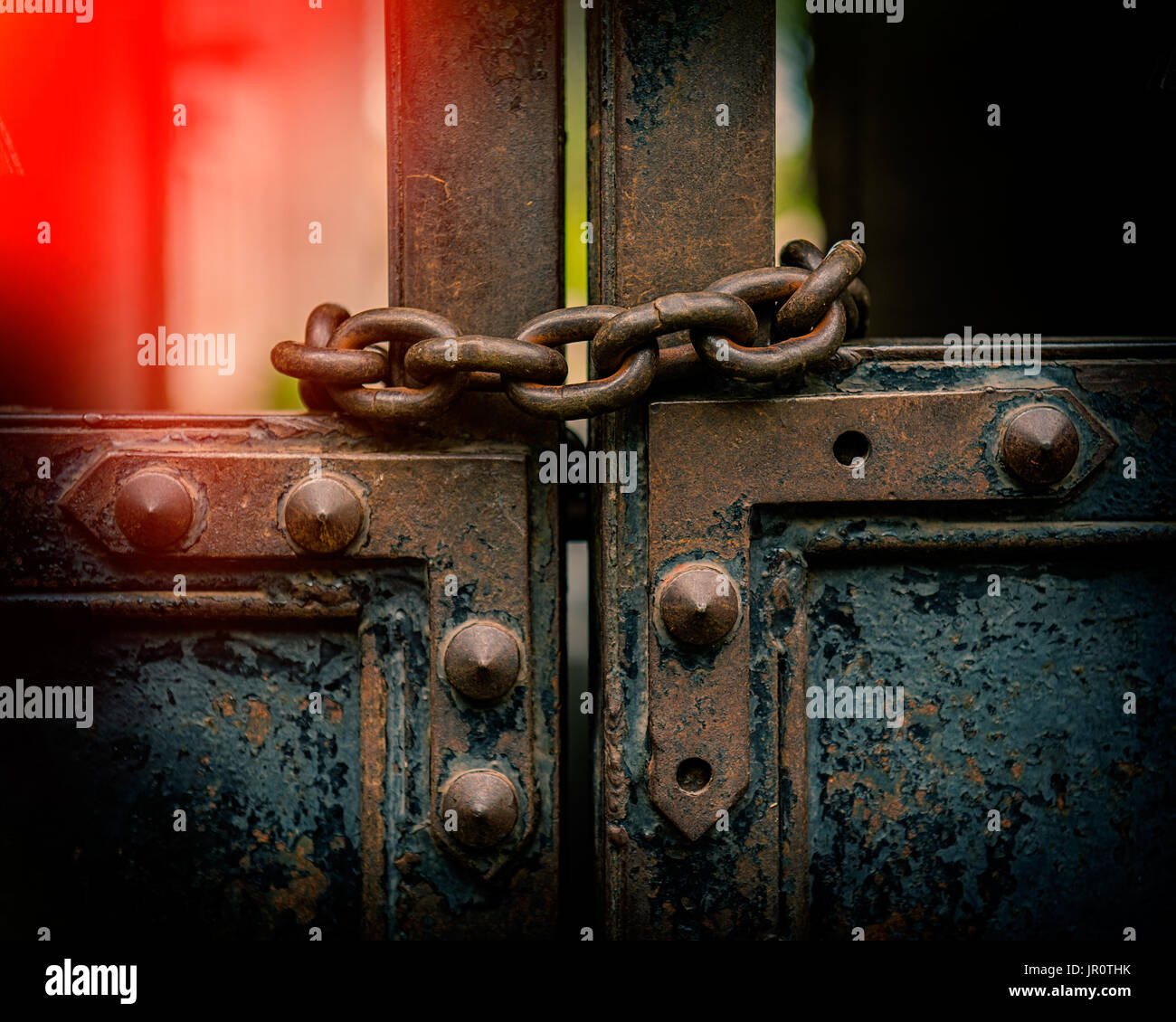 Metal gates prison hi-res stock photography and images - Alamy