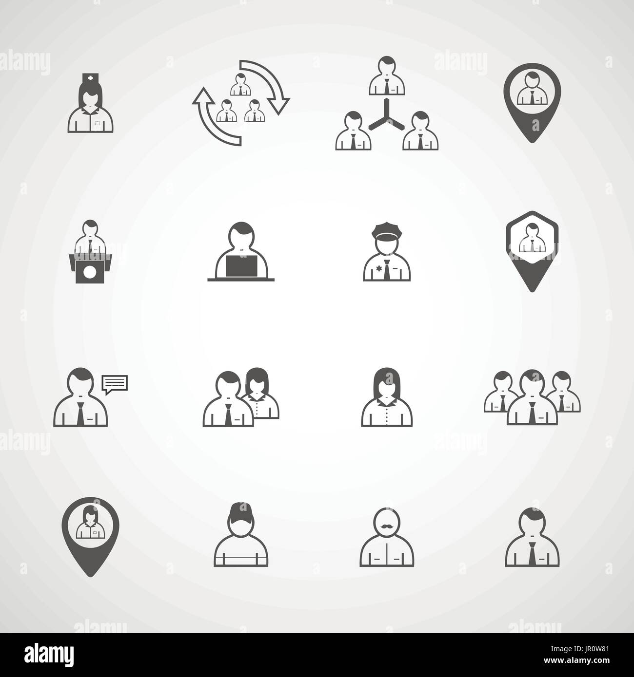 Set people vector design icon Stock Vector Image & Art - Alamy