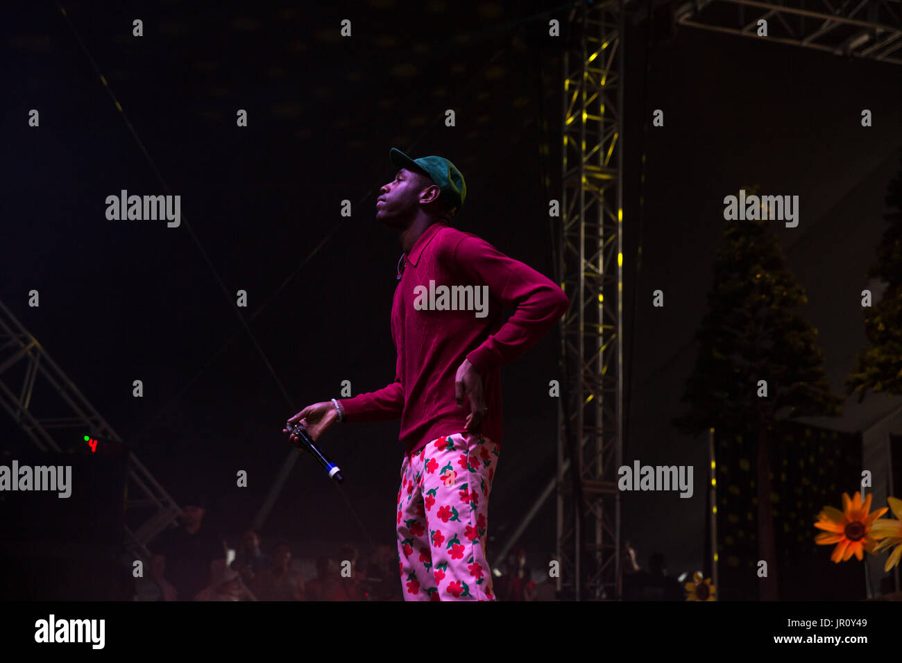 Tyler The Creator performing live at Panorama Festival in New York City ... Tyler The Creator performing live at Panorama Festival in New York City ...