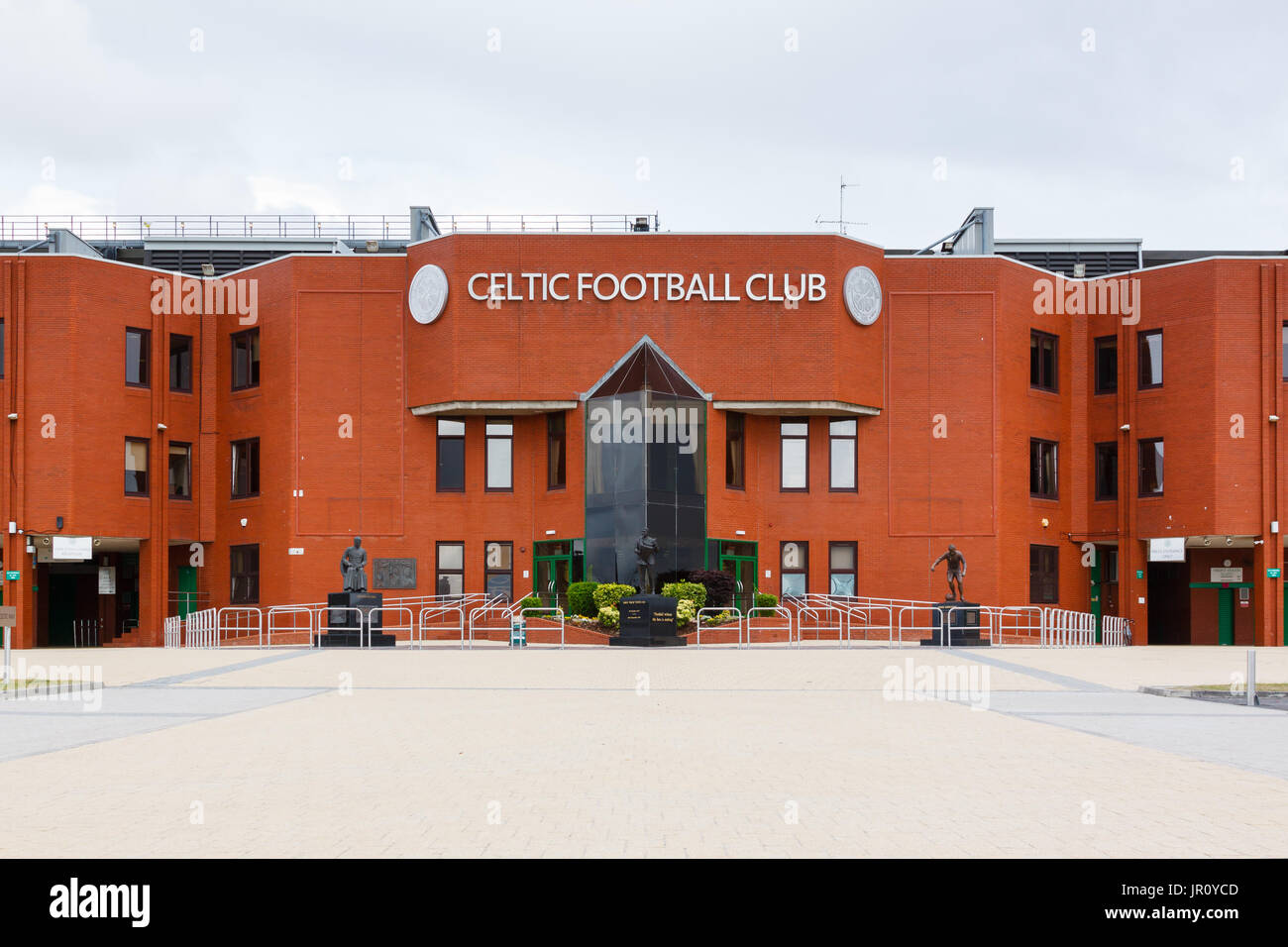 The Main Stand at Celtic Park home of Glasgow Celtic Football Club in ...