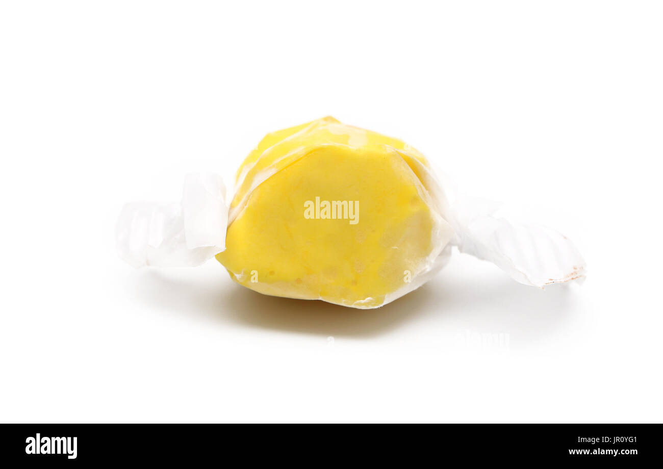 Saltwater taffy isolated on a white background Stock Photo - Alamy