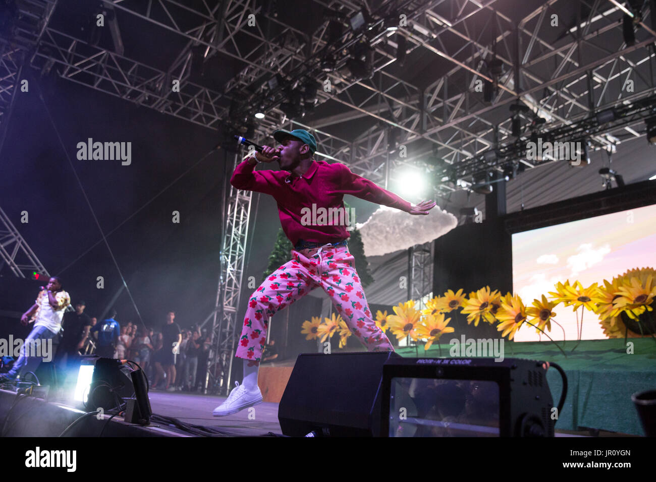 Tyler The Creator performing live at Panorama Festival in New York City ... Tyler The Creator performing live at Panorama Festival in New York City ...