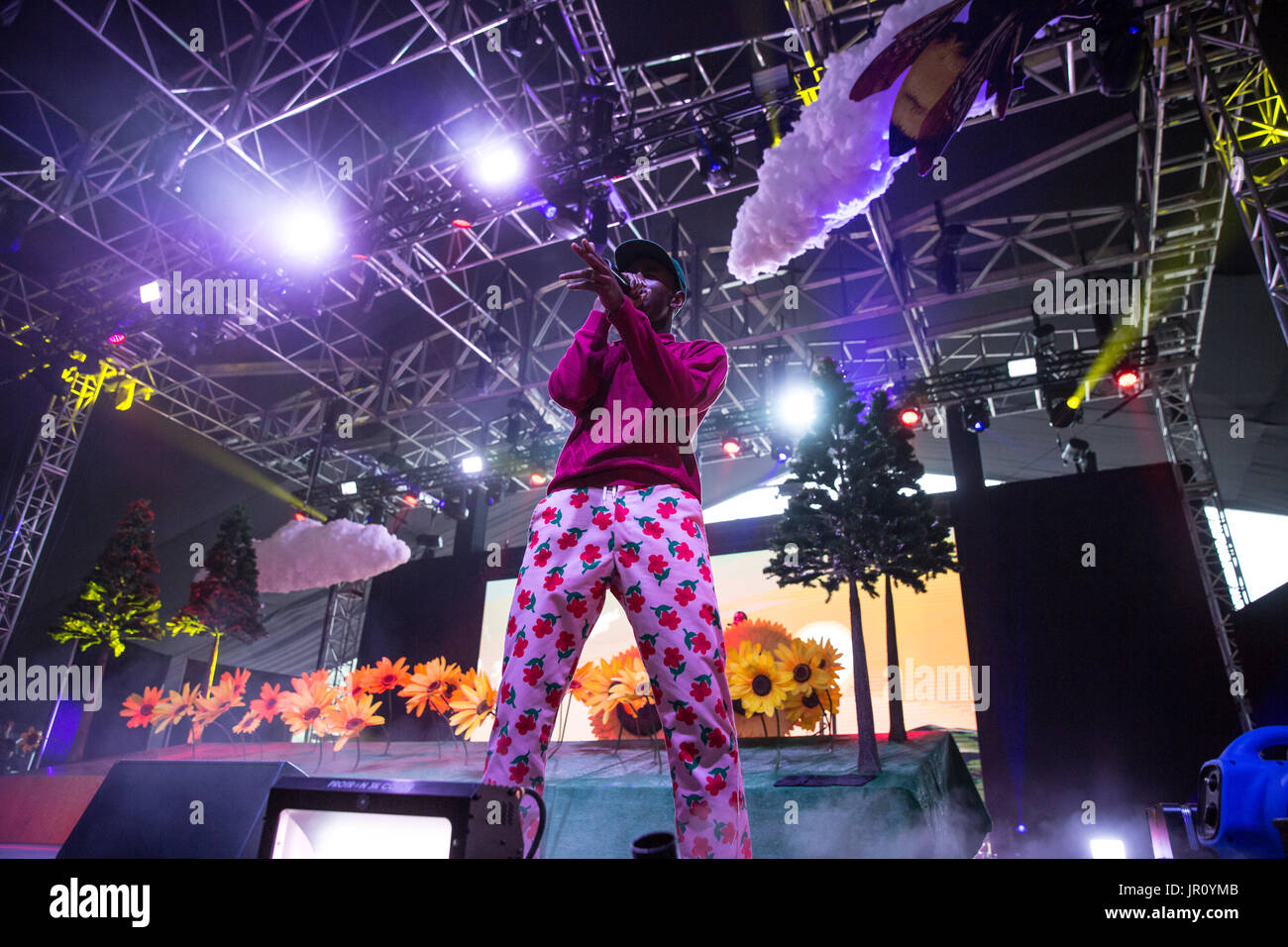 Tyler The Creator performing live at Panorama Festival in New York City ... Tyler The Creator performing live at Panorama Festival in New York City ...