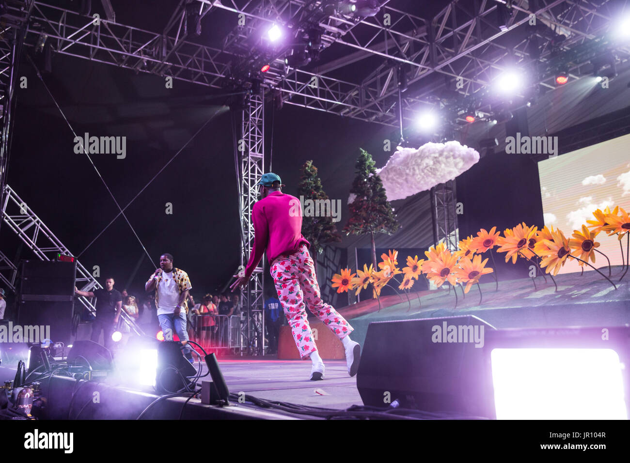 Tyler The Creator performing live at Panorama Festival in New York City ... Tyler The Creator performing live at Panorama Festival in New York City ...