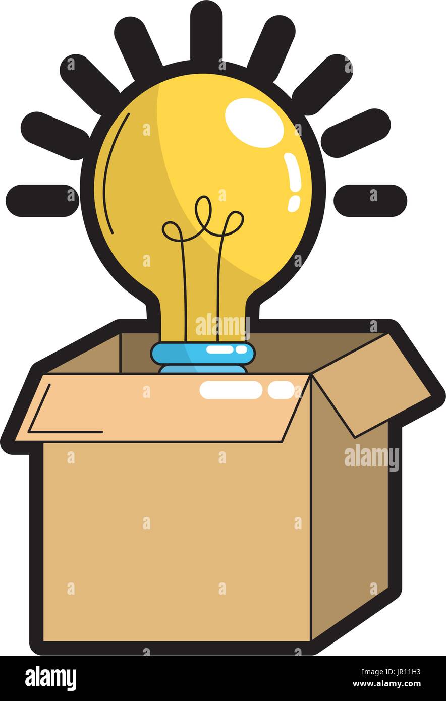 Open electrical box Stock Vector Images - Alamy