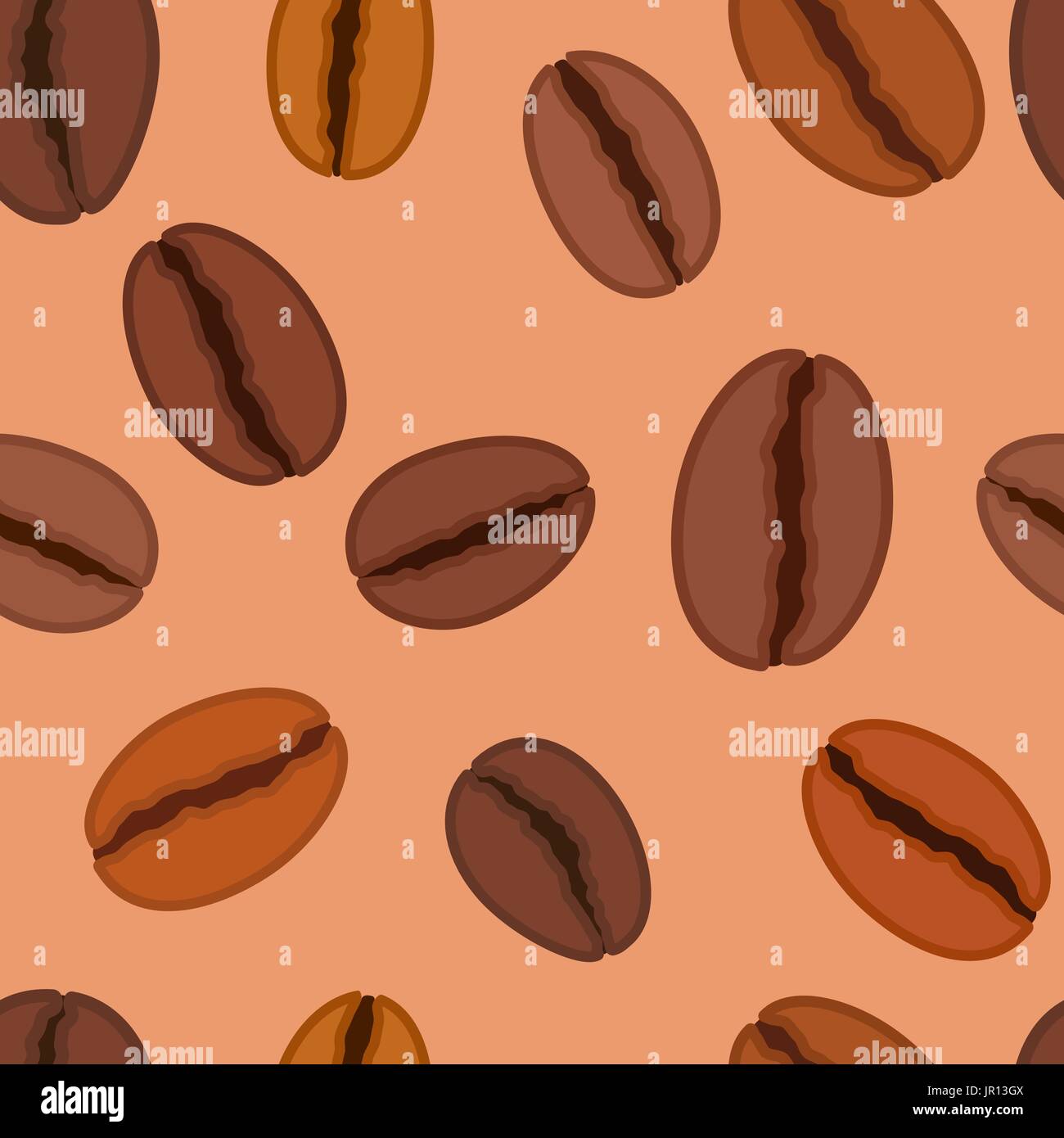 Seamless coffee beans texture hi-res stock photography and images - Alamy