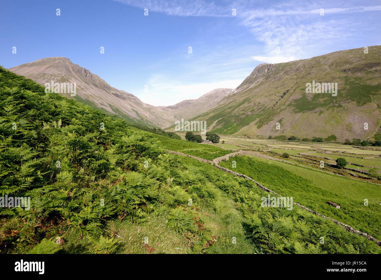 Wasdale Head Lake District Cumbria UK Stock Photo - Alamy
