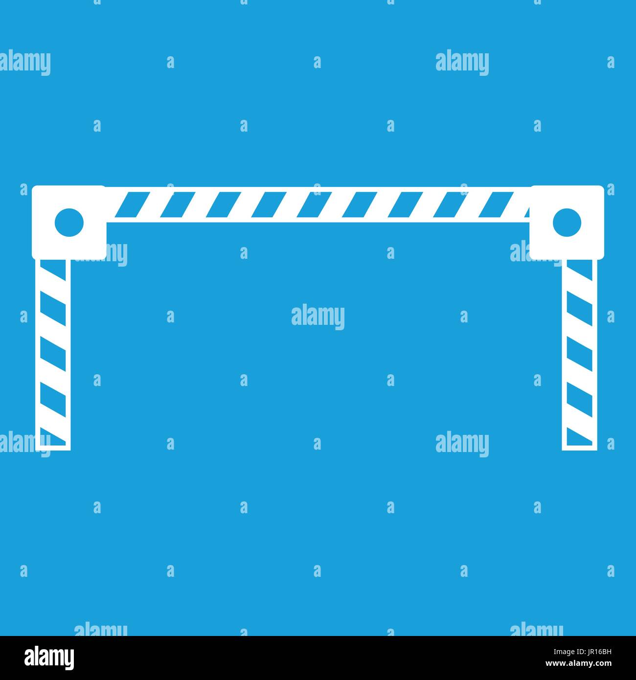No exit barrier Stock Vector Images - Alamy