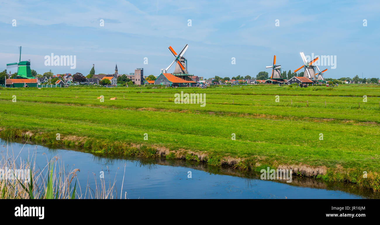 A park of Windmills in Holland - 2017 Stock Photo - Alamy