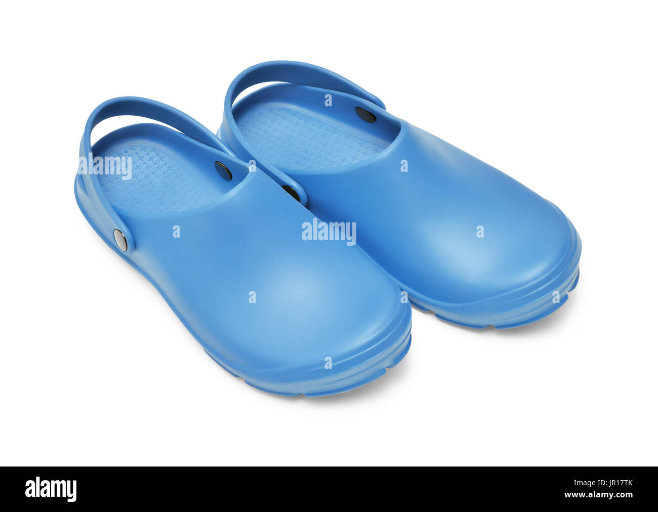 Crocs blue beach footwear swimming hi-res stock photography and images ...