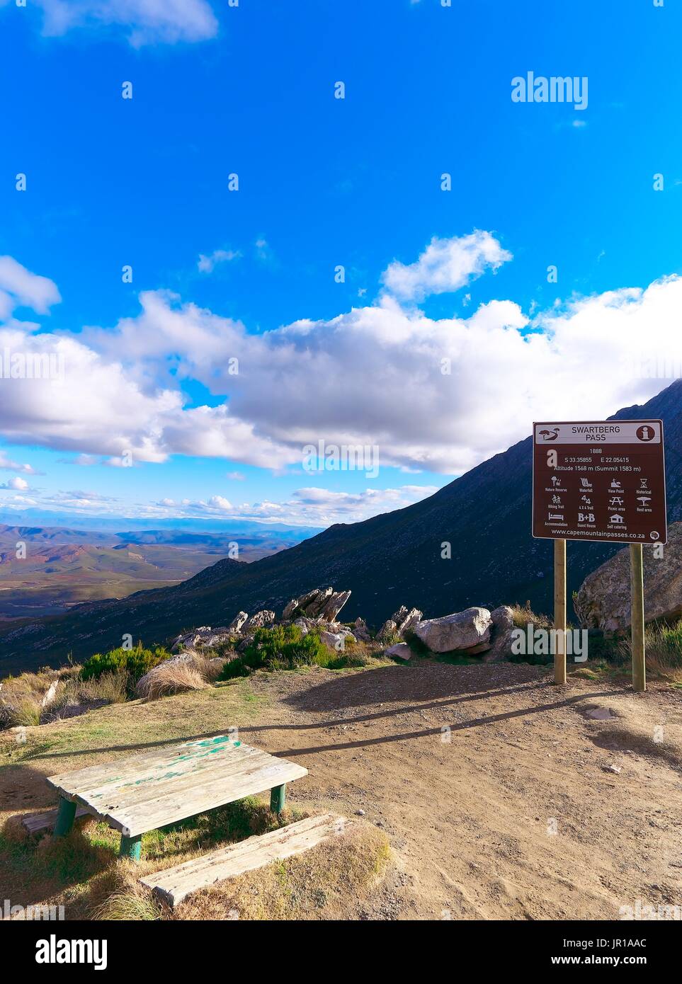 Swartberg Pass is a mountain pass that connects the towns of Prince ...