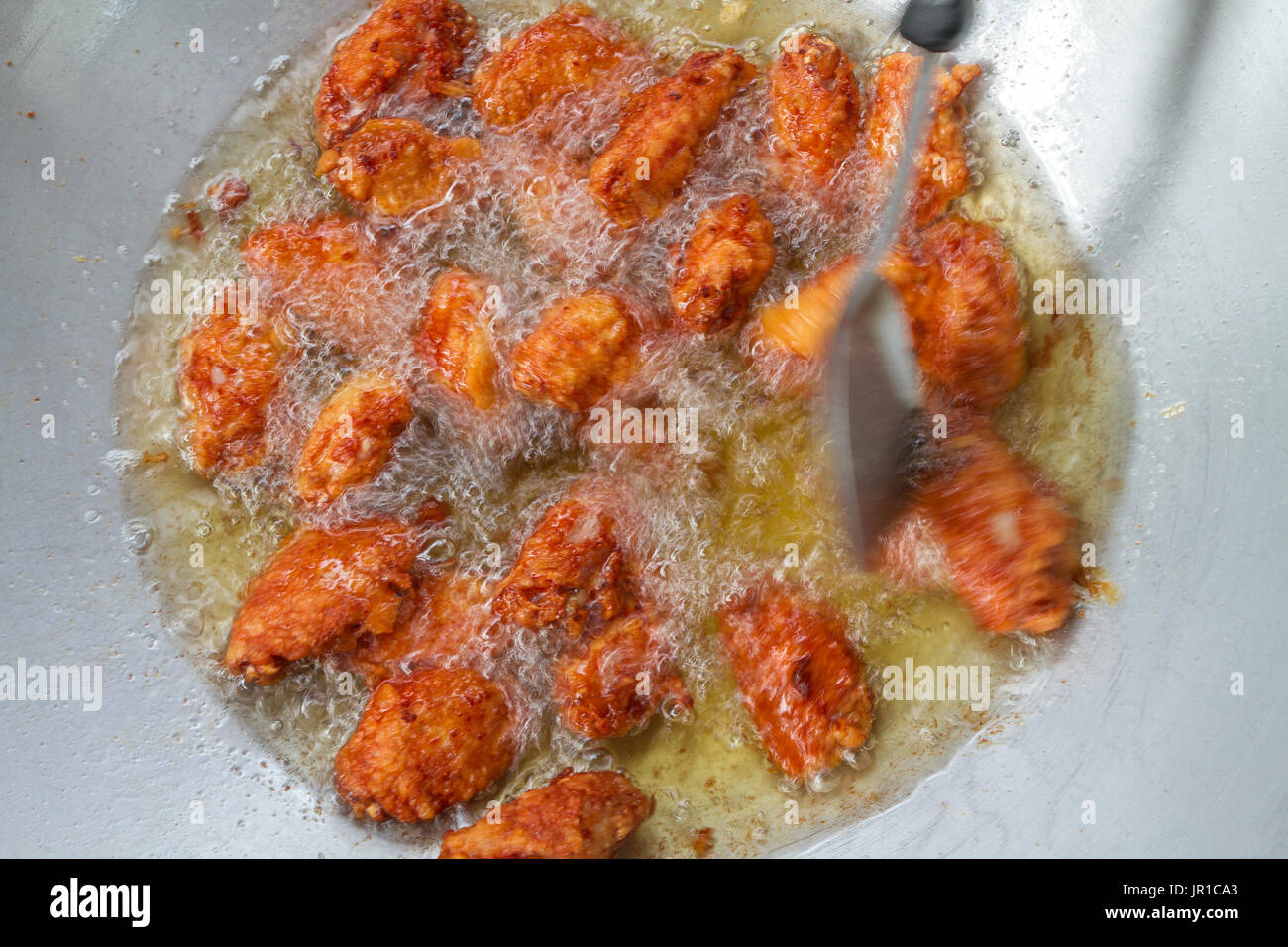 Fried food, fried chicken Stock Photo - Alamy