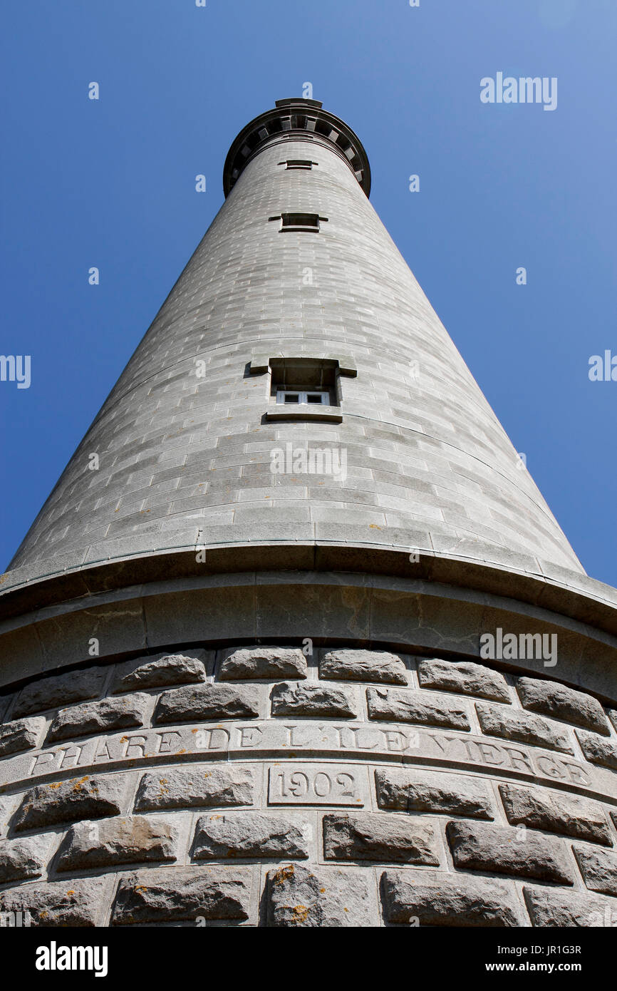 Ile Vierge Lighthouse is one of the highest in the world, located in ...