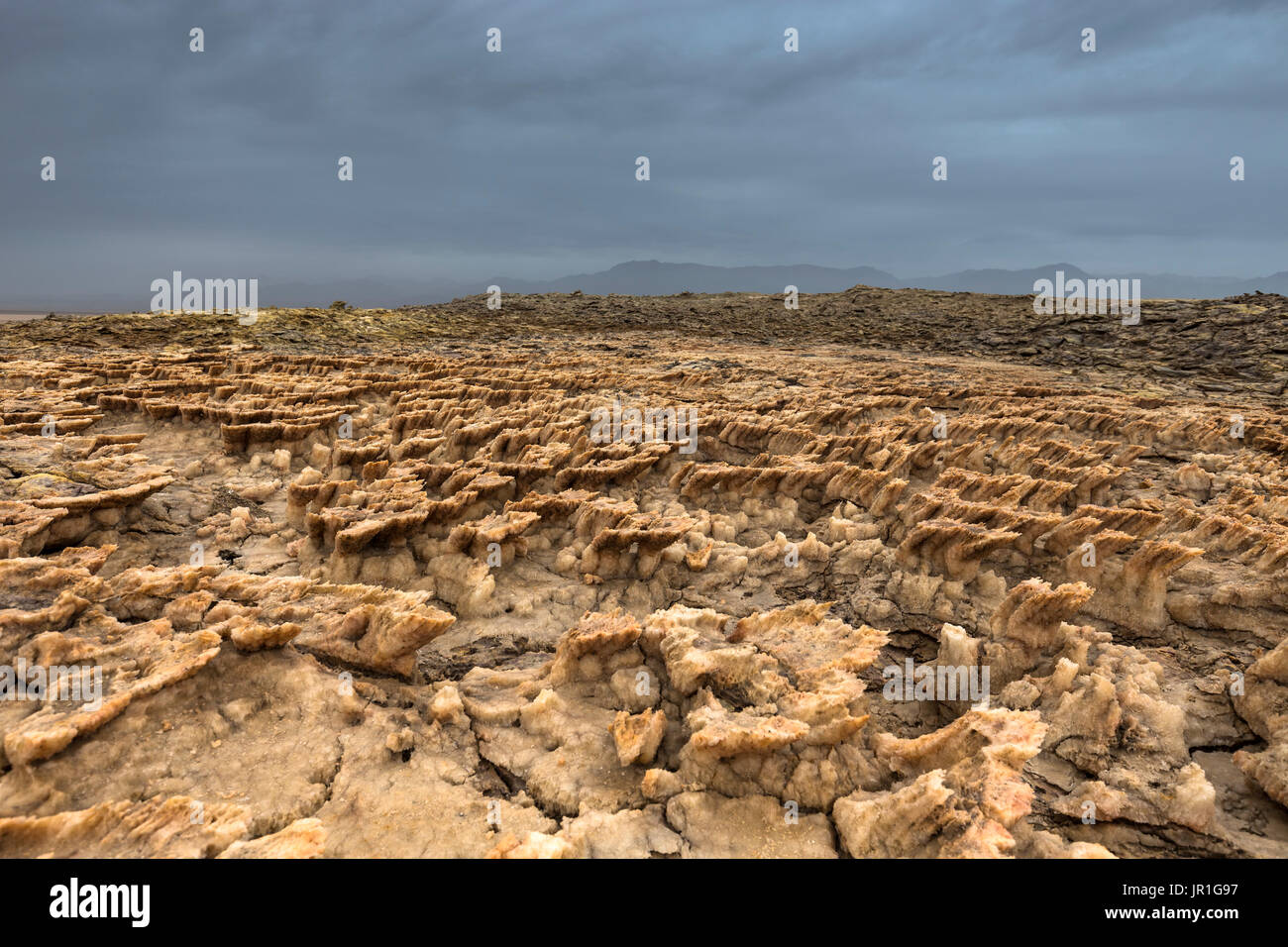 Afar triangle volcano hi-res stock photography and images - Alamy