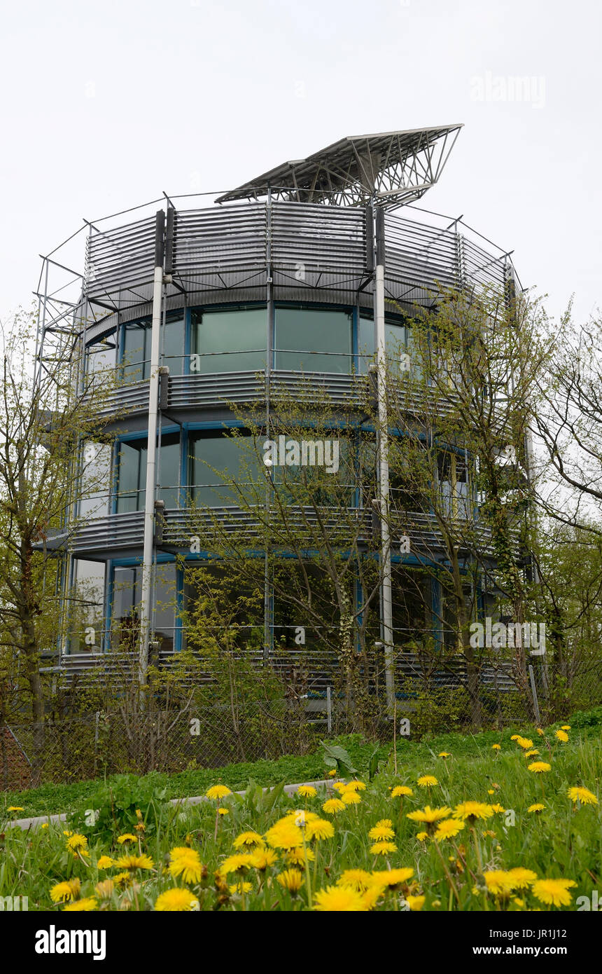 Heliotrop, the rotating solar house of architect Rolf Disch built in ...