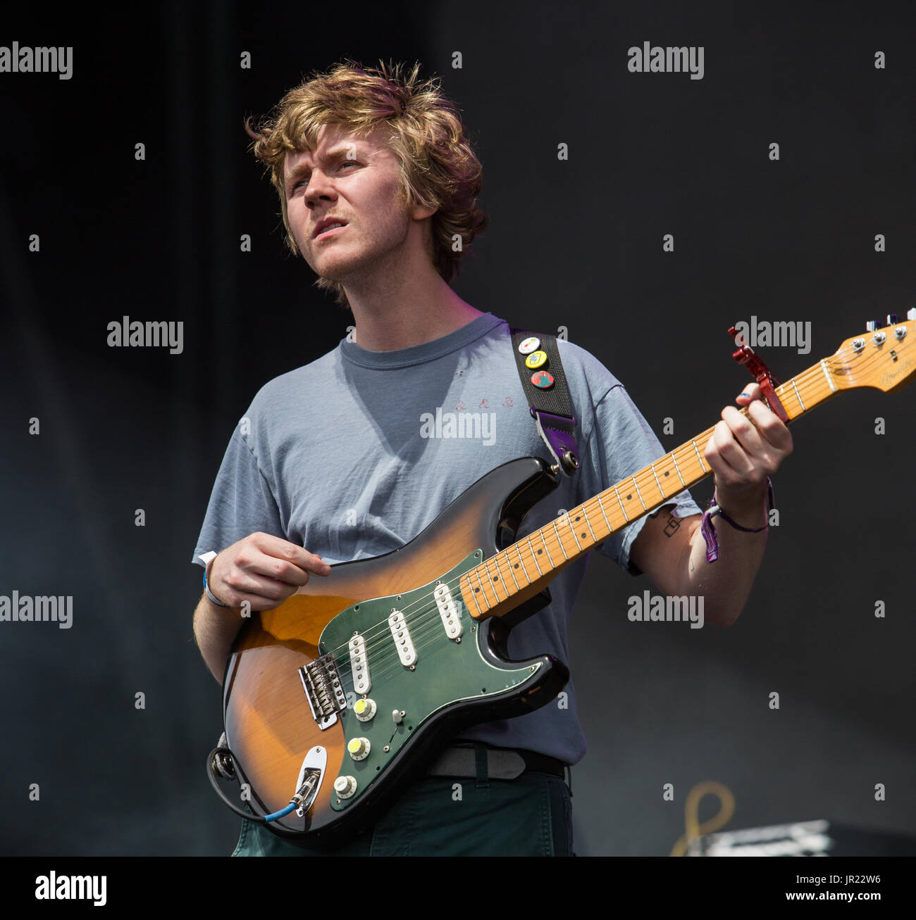 Pinegrove performing at Panorama in New York City Stock Photo - Alamy