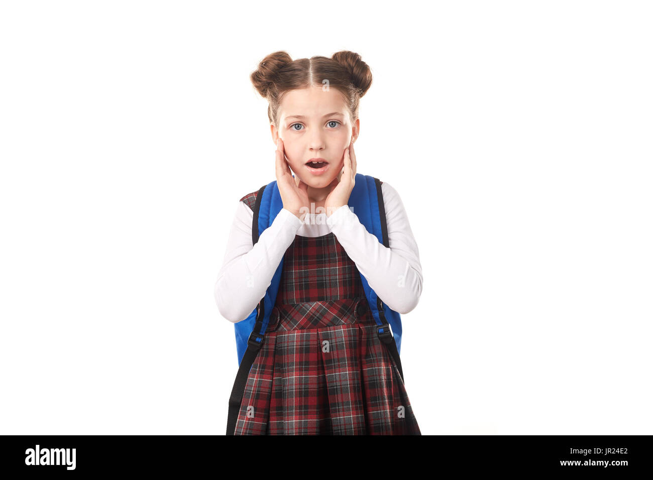 Scared kid school hi-res stock photography and images - Alamy