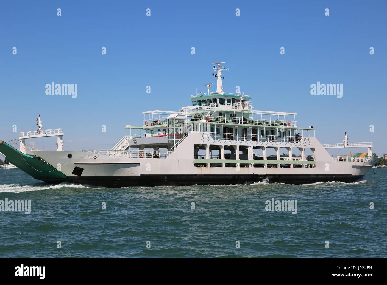 Large ferry carrying cars hi-res stock photography and images - Alamy