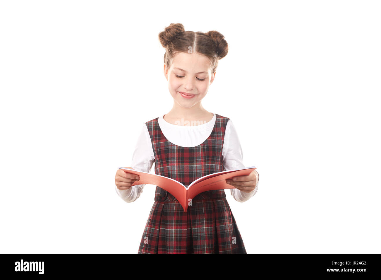Elementary student reading Stock Photo - Alamy