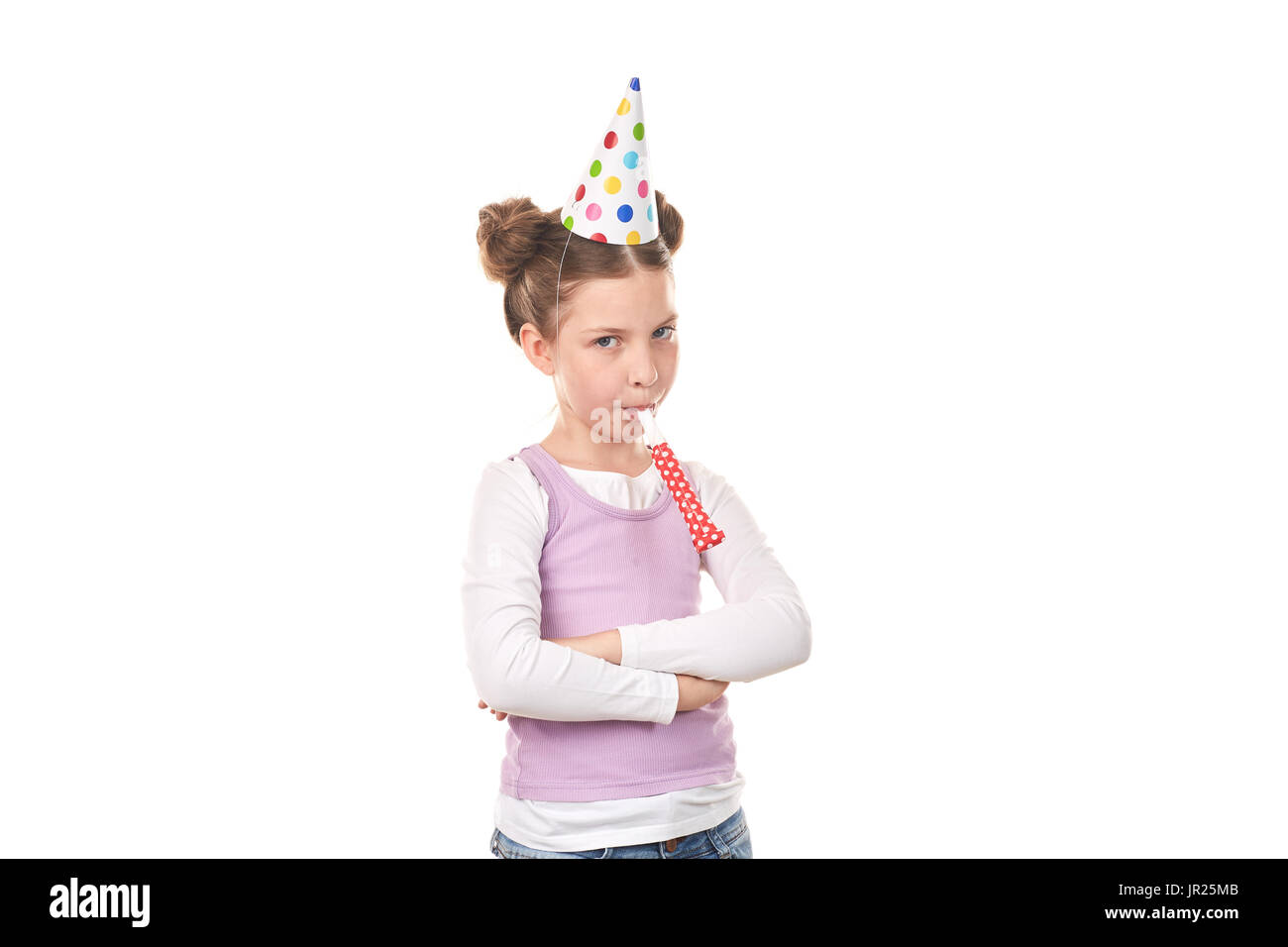Sad kid at birthday party hi-res stock photography and images - Alamy