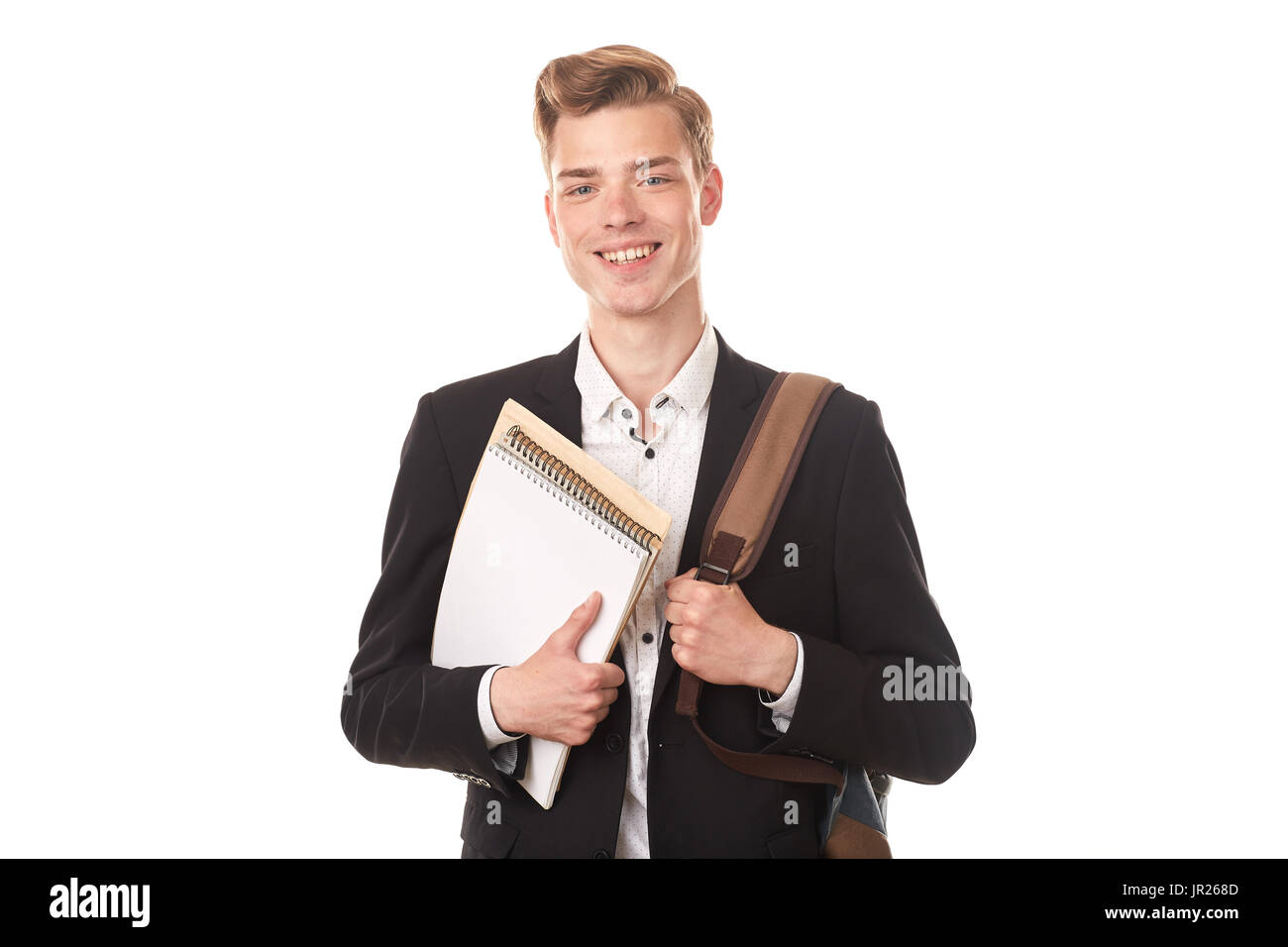 College freshman boy hi-res stock photography and images - Alamy