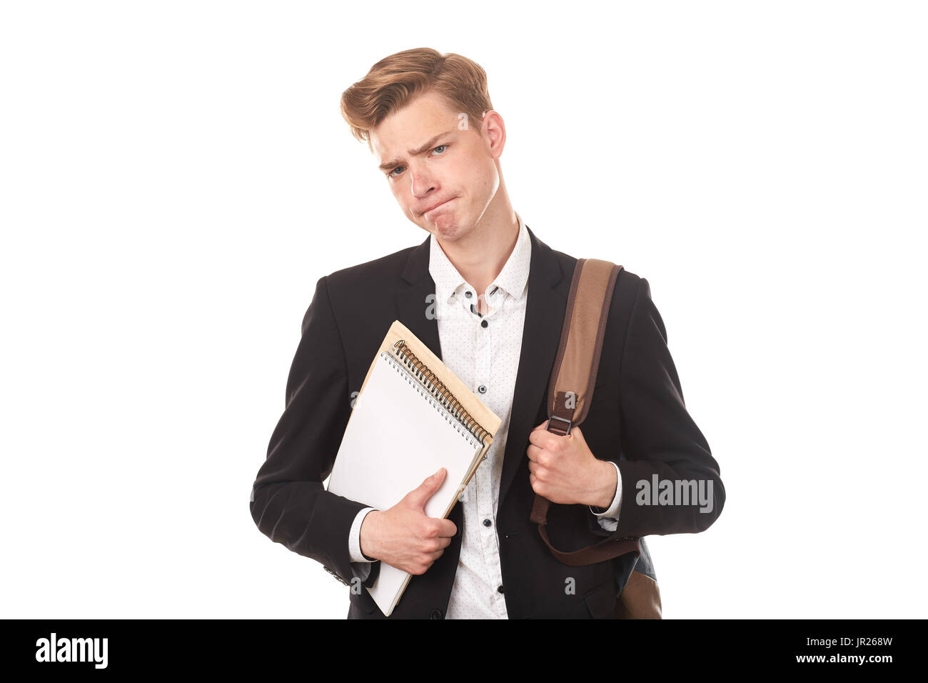 College freshman boy hi-res stock photography and images - Alamy