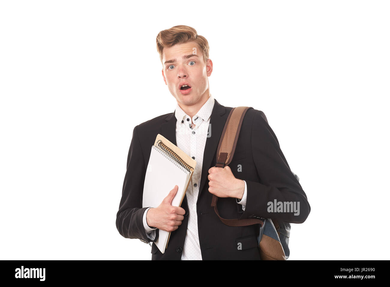 Nervous student hi-res stock photography and images - Alamy
