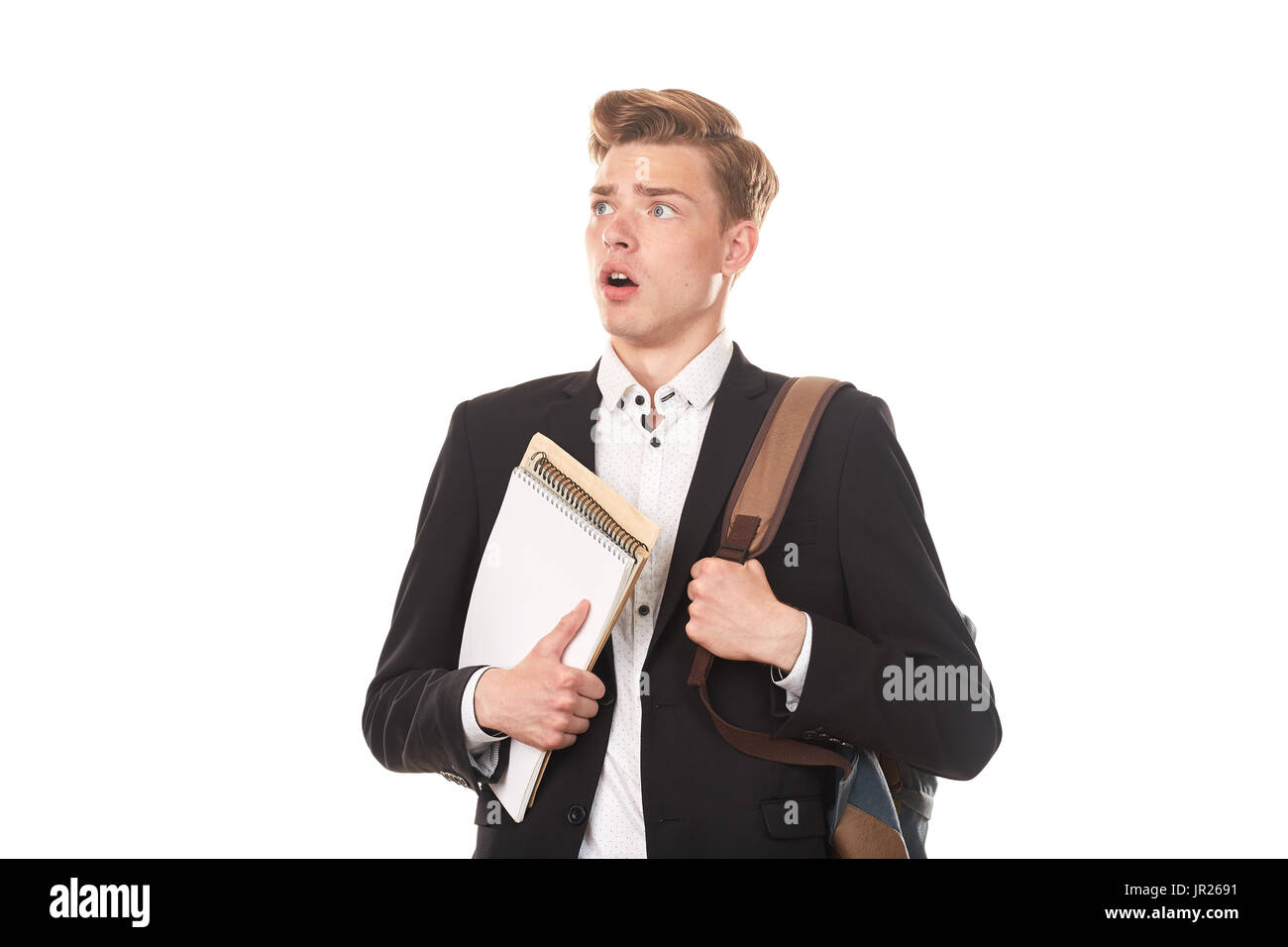Nervous student hi-res stock photography and images - Alamy