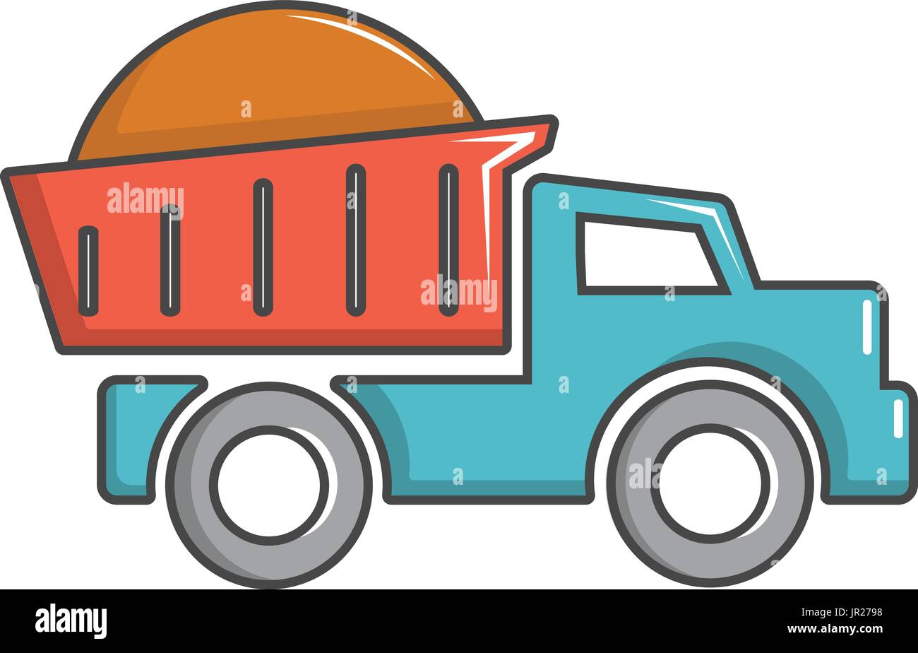 Tipper Lorry Stock Vector Images - Alamy