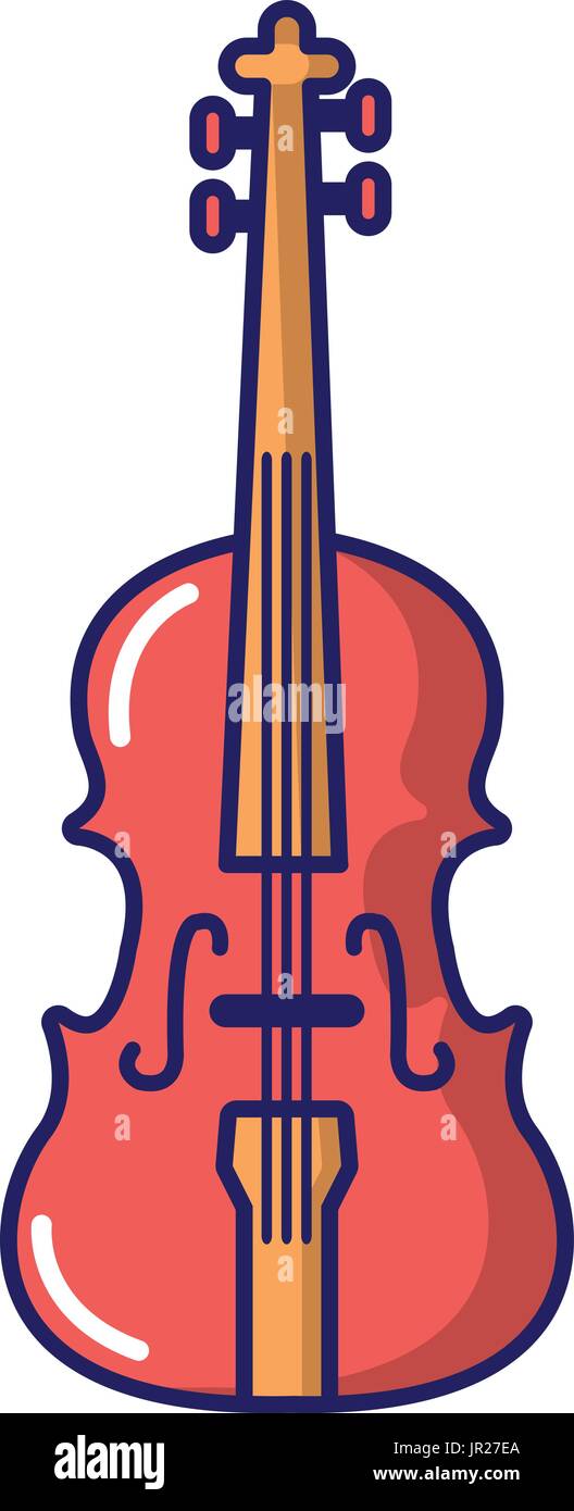 Violine icon, cartoon style Stock Vector Image & Art - Alamy