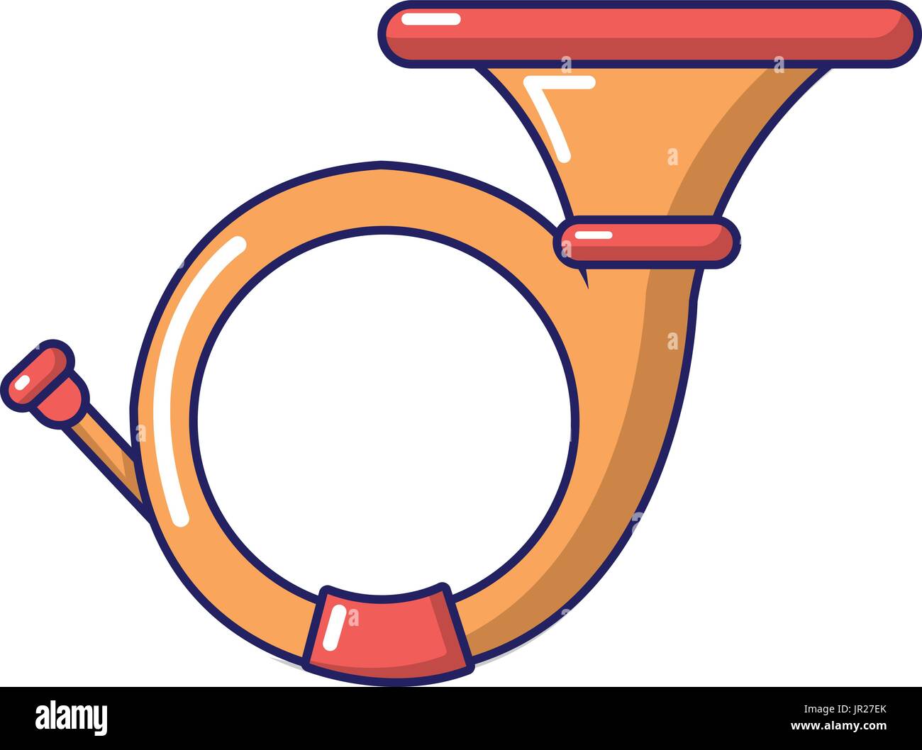 Cornet icon, cartoon style Stock Vector Image & Art - Alamy