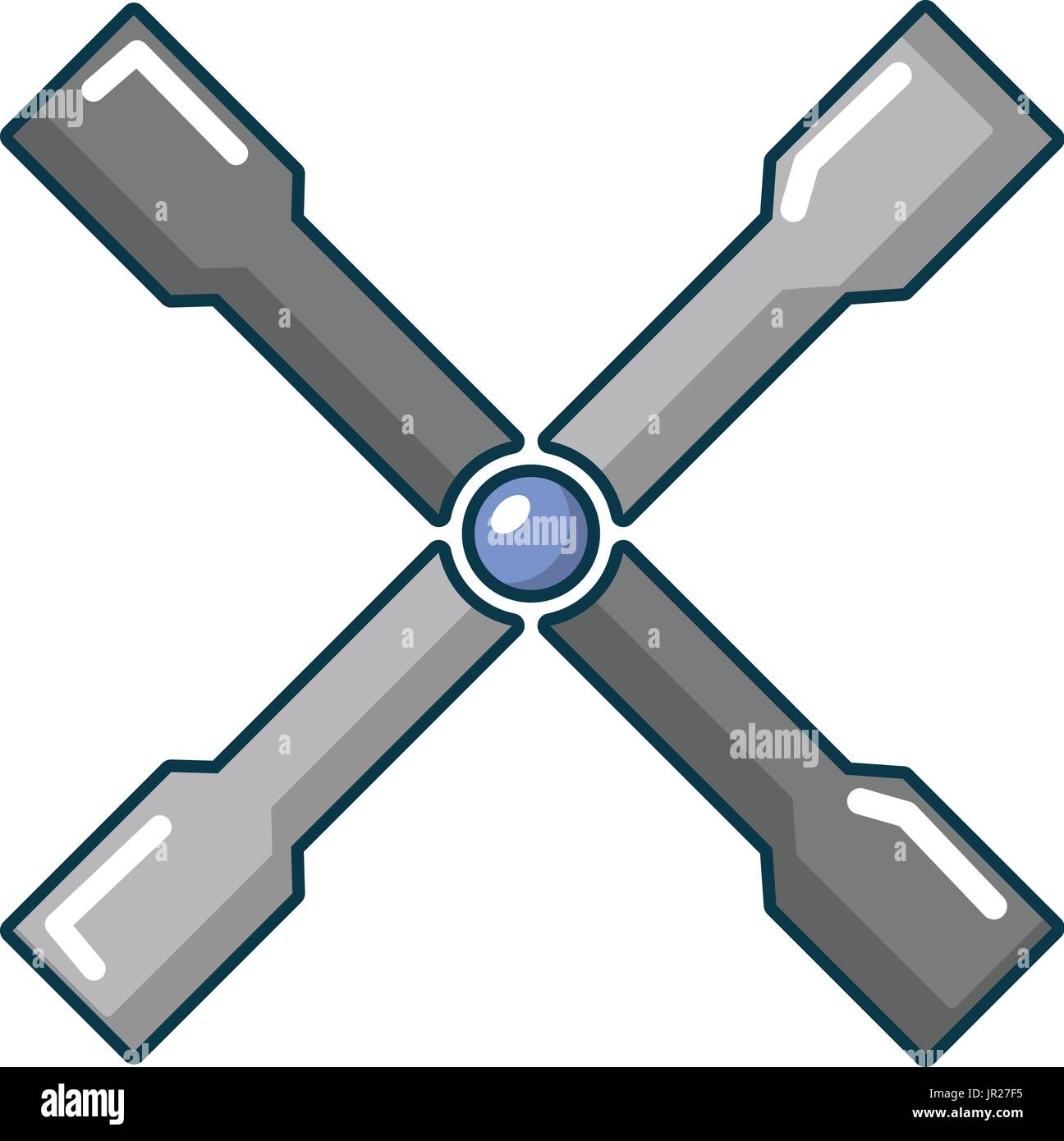 Wheel brace icon, cartoon style Stock Vector Image & Art - Alamy