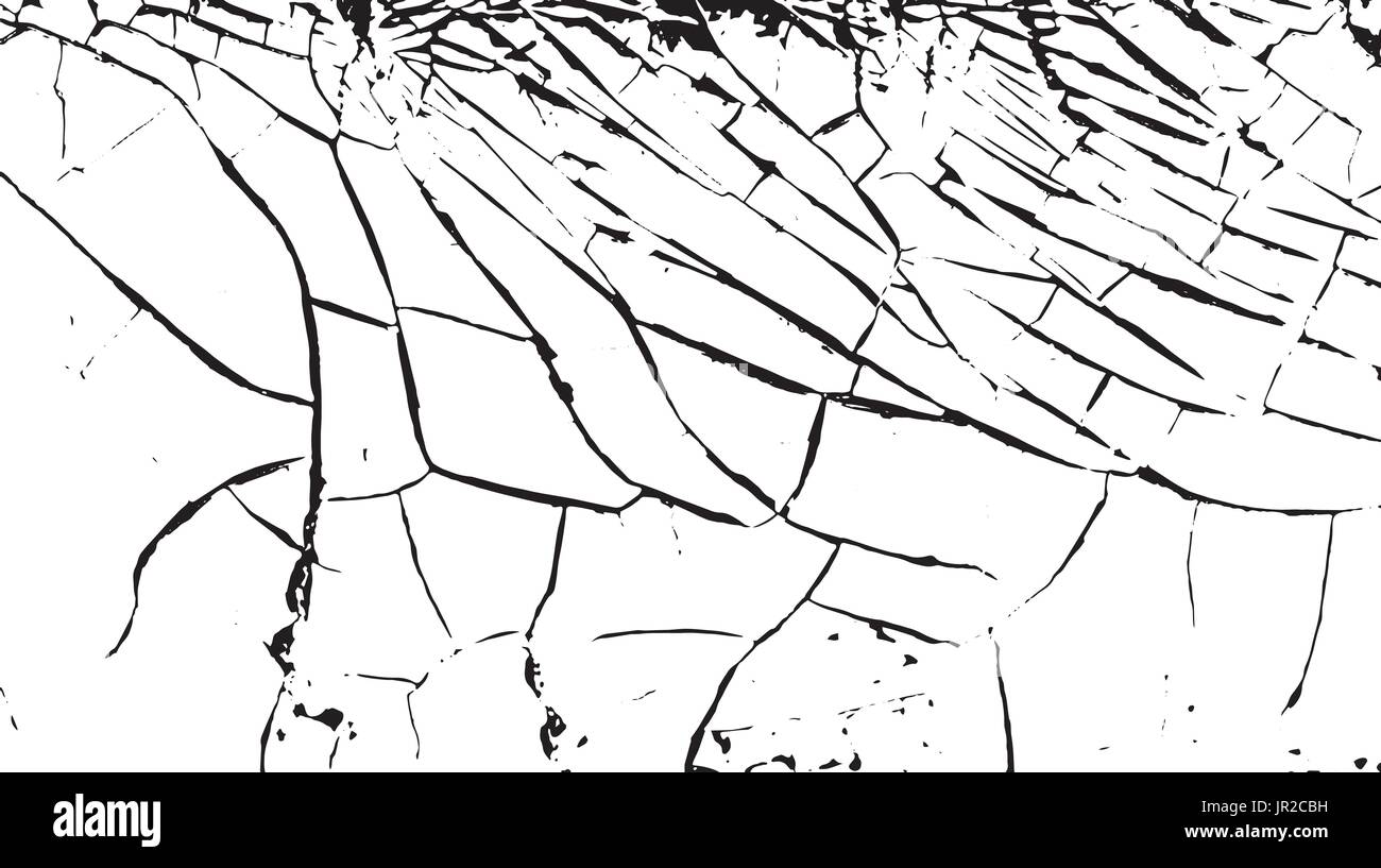 Surface cracked sketch crack Stock Vector Images - Alamy