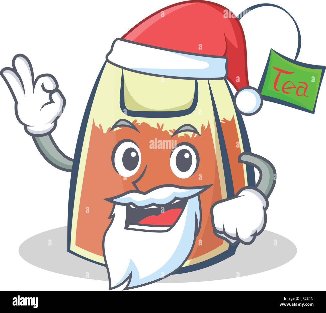 Santa tea Stock Vector Images - Alamy