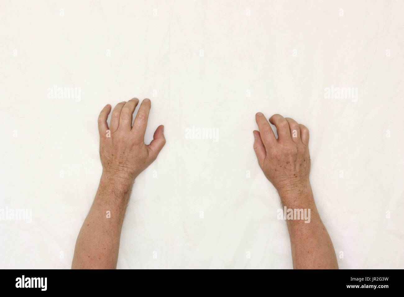 Gesture finger pointing ahead hi-res stock photography and images - Alamy