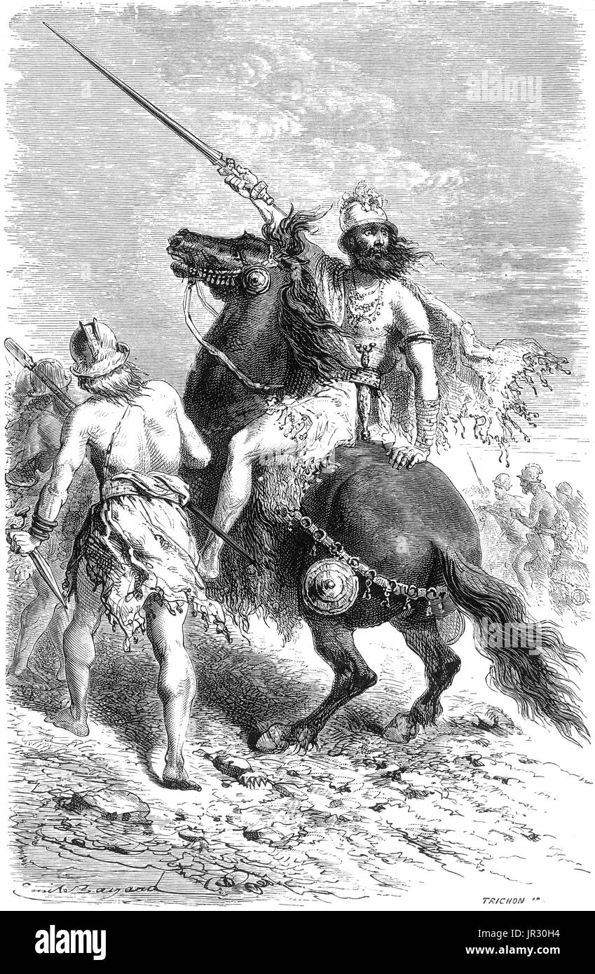 People prehistoric men Black and White Stock Photos & Images - Alamy