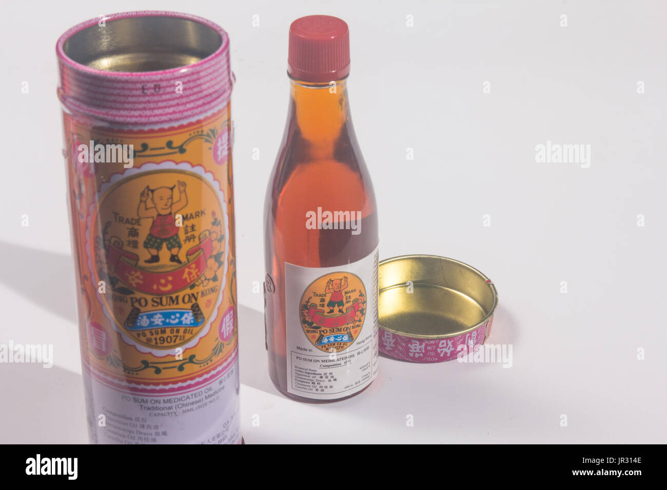 Po Sum On Medicated Oil Stock Photo - Alamy